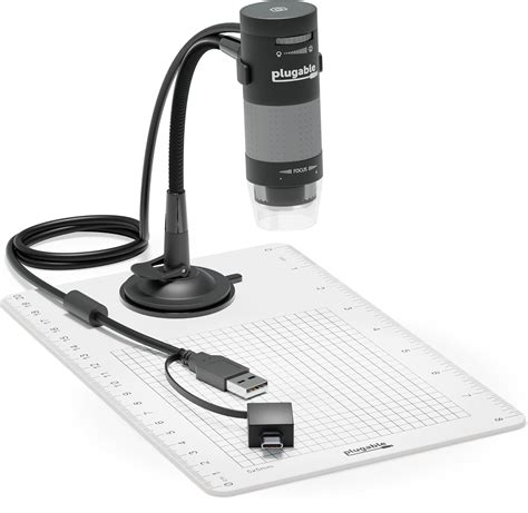 Plugable Usb Digital Microscope 250x 2mp Micro Camera