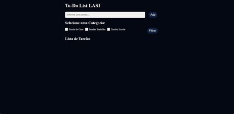 Github Claudiney63to Do Js Desafio De Um Todo List Feito Em Html