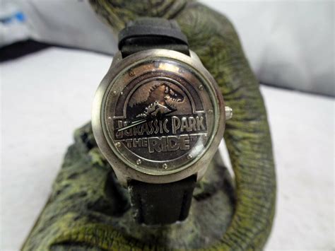 Jurassic Park Ride Limited Edition Watch W T Rex Statue 1703