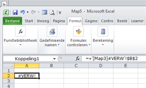 Verwijzing Naar Een Cel In Een Ander Bestand Handleiding Excel