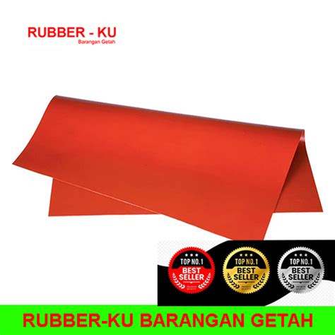 Red Silicone Rubber Sheet 5mm Thick Silicone Sheet Food Grade Red