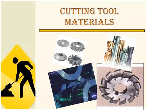 Cutting Tool Material Ppt