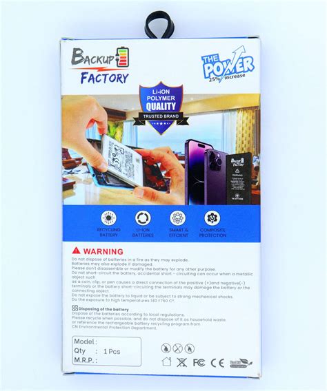 Backup Factory® Mobile Battery For Tecno Spark 4 Air With 6 Months Warranty Backup Factory