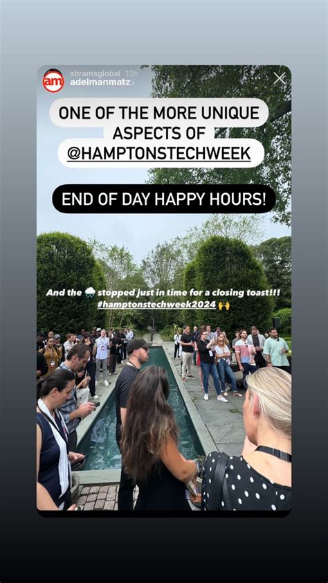 Gary Adelman On Linkedin Hamptons Tech Week Adelman Matz Stephen Sabo