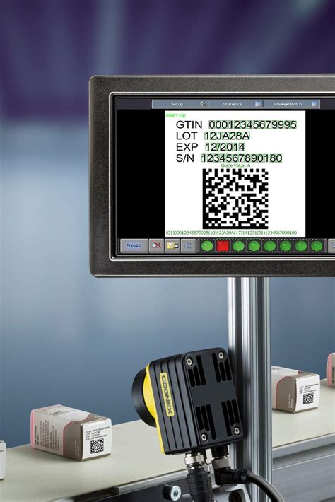 Cognex Ocr And 2d Code Scanning System Product Identification Labelling Inspection And Robotics