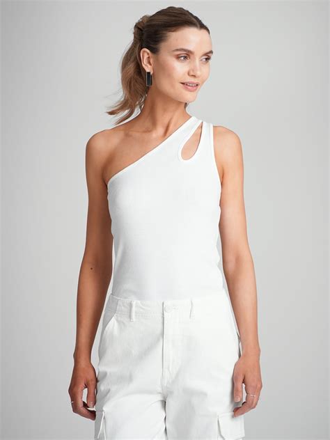 Emilie Singlet Bright White Match Nettbutikk