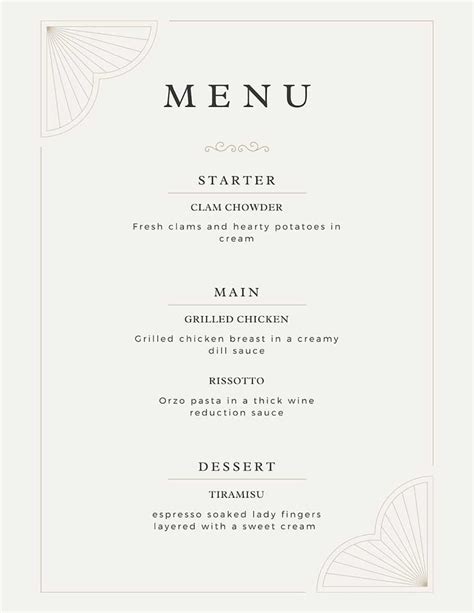 20 Best Restaurant Menu Templates