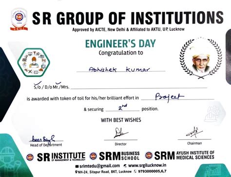 abhishek kumar on linkedin achievement engineersday engineering innovation teamwork