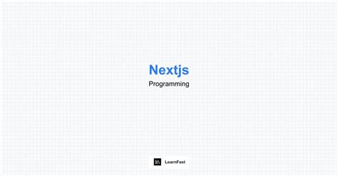 How To Learn Nextjs Complete 2025 Guide Learnfast