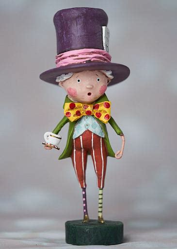 Lori Mitchell Mad Hatter Figurine Alice In Wonderland Figurines