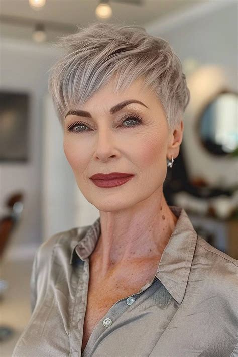 As A Hair Stylist I Recommend These 19 Pixie Cuts For Older Women And