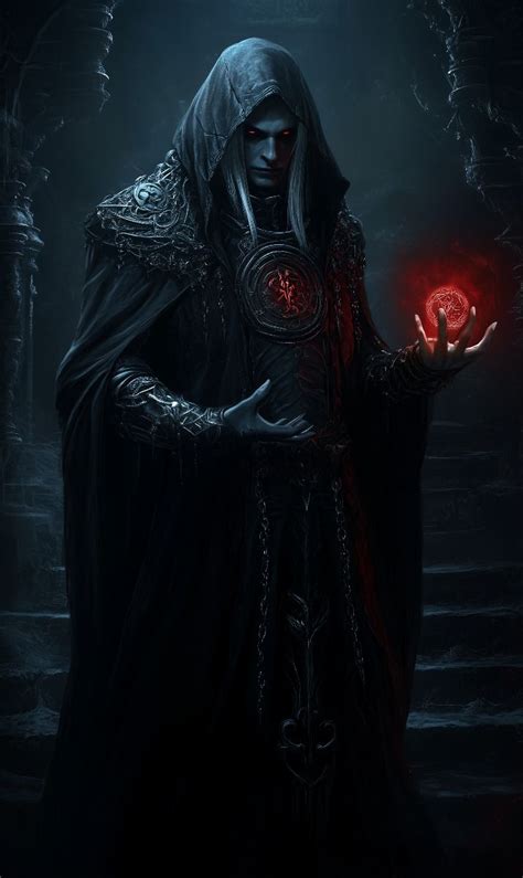 Drow Wizard Dark Fantasy Dark Elf Dark Fantasy Art