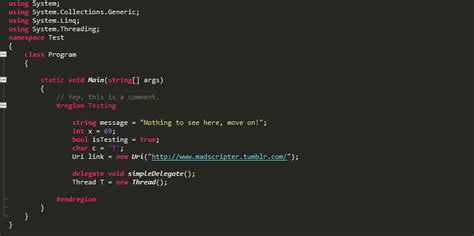 Release Monokai Highlighting Scheme For Sharpdevelop Ragezone Mmo