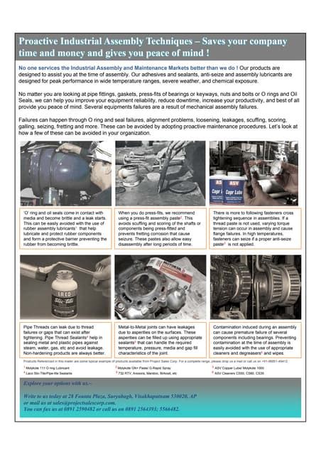 Proactive Assembly And Maintenance Mailer Pdf