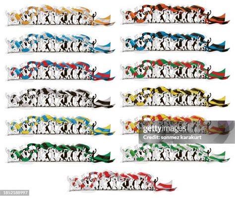 Marching Crowd Drawing Stock Fotos Und Bilder Getty Images