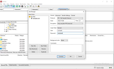 how to connect ftp through filezilla application qualispace knowledge