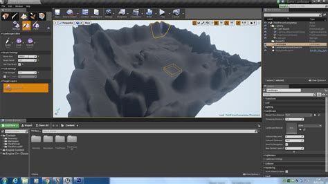Dave Johnson Gaming Journal Sculpting A Landscape In The Unreal Engine Part