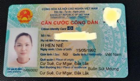 Ảnh Cccd Của Hhen Niê Xinh Như Mộng Khiến Nhiều Người Xin Vía