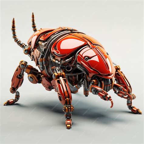 Premium Ai Image Bionic Bugs Robotic Insects Revolutionize Robotics