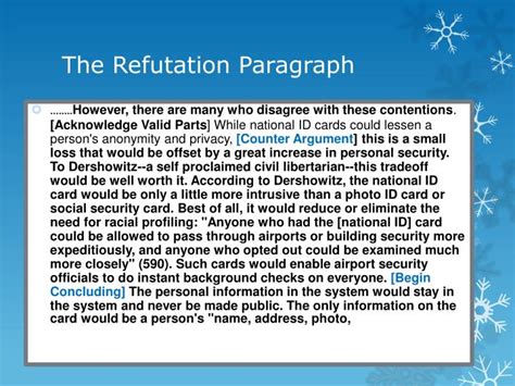 Ppt How To Write A Refutation Paragraph Powerpoint Presentation Id
