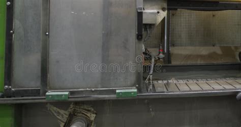 The Radiator Of The Home Battery In The Assembly Workshop Of The Factory Is Tested By Immersion