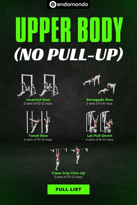 Best 13 10 Pull Up Alternative Exercises For Upper Body Strength In