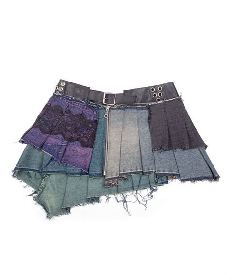 Pin On Design Fashion Upcycle Clothes Diy Clothes Design Reworked Skirt