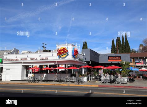 Johnny Rockets Melrose Avenue Hollywood Los Angeles California