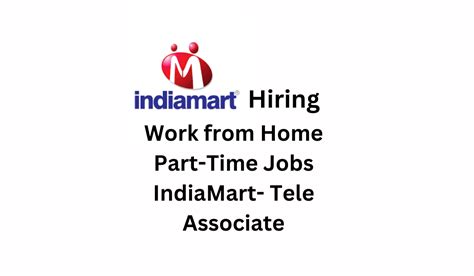 Work From Home Part Time Jobs Indiamart Tele Associate
