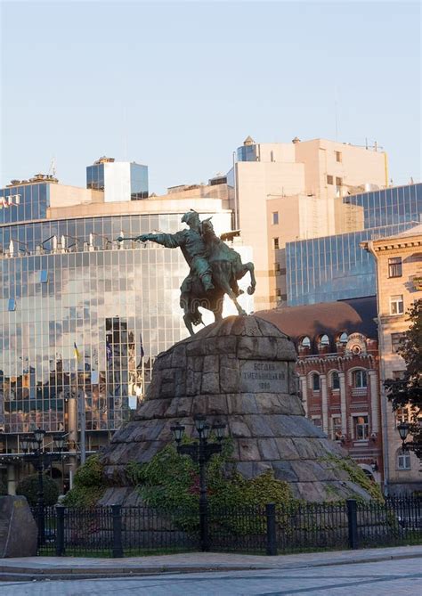 St Sofia S Square In Kiev Stock Image Image Of History 48664371