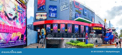 Mexico Cancun Coco Bongo Building Show And Disco Editorial Stock