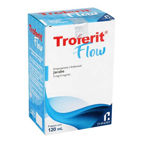 Troferit Flow Jarabe 3mg3mgml 120ml Dropropizinaambroxol — Wecare