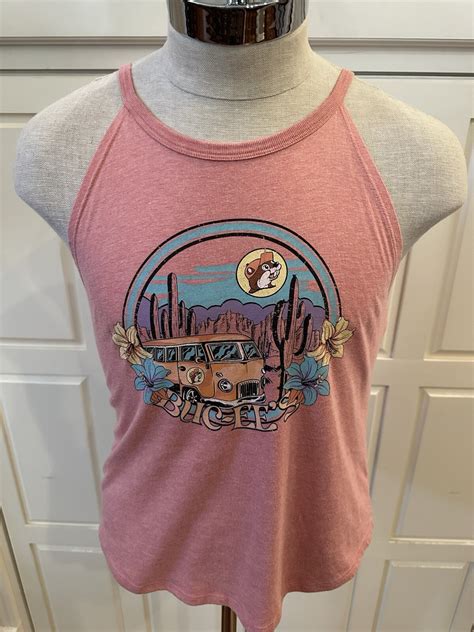 Buc Ees Desert Summer Sunset Cactus Blossoms Womens… Gem