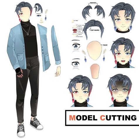 Vtuber Model Custom Live2d Vtuber Design Png Tuber Vtuber Commission