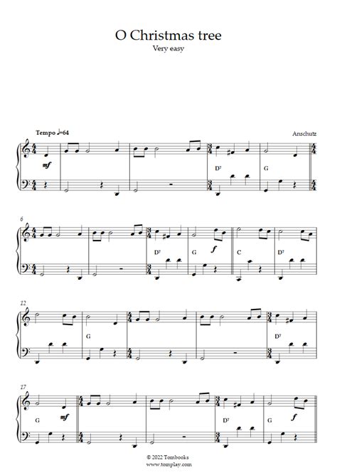 O Christmas Tree Sheet Music