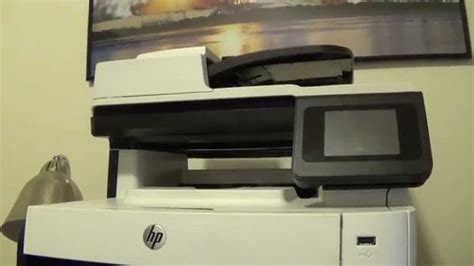 Hp Duplex Laser Printer And Scanner Youtube