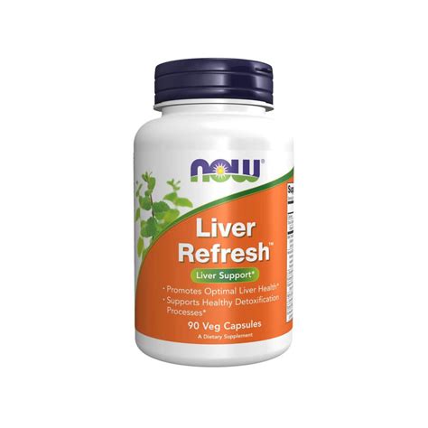 Now Foods Liver Refresh 90 Cápsulas Go Shape Nutrition