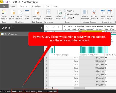 Exception Reporting In Power Bi Catch The Error Rows In Power Query