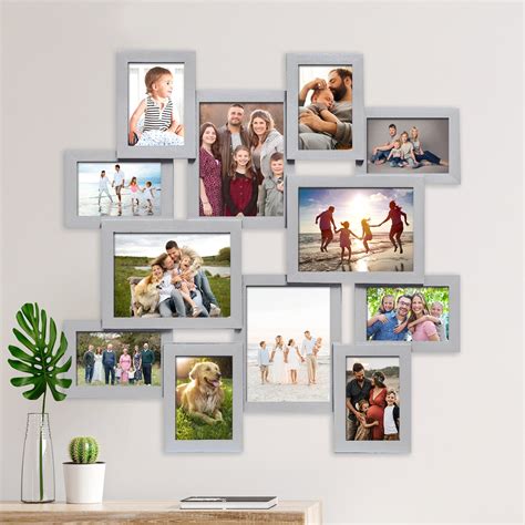 12 Openings Photo Collage Frame — Picture Frame Collage — Multiple