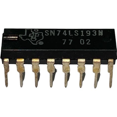 Sn74ls193n 74ls193n Texas Instruments Integrated Circuit Ebay