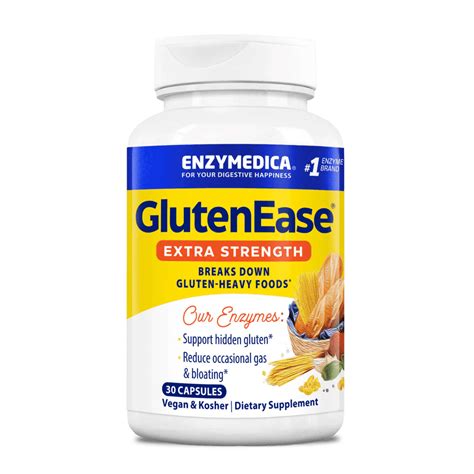Enzymedica - GlutenEase Extra Strength - 60 Capsules – Get Yok'd Nutrition