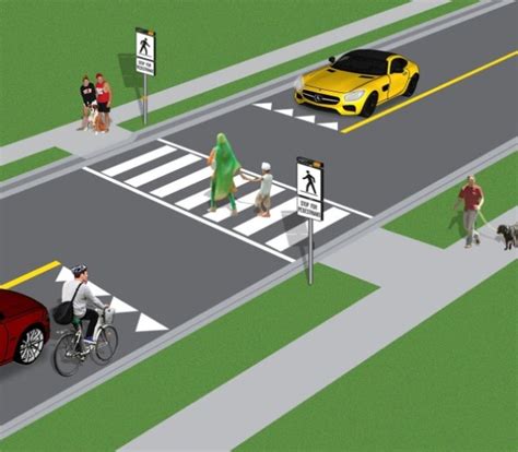 Driving Near Pedestrian Crossovers And School Crossings Ontarioca