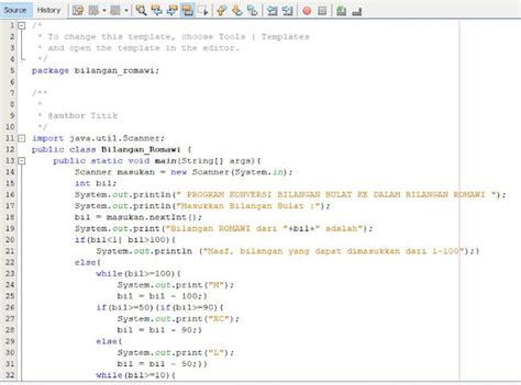 Pemrograman Java Dengan Perintah If Dan Perulangan