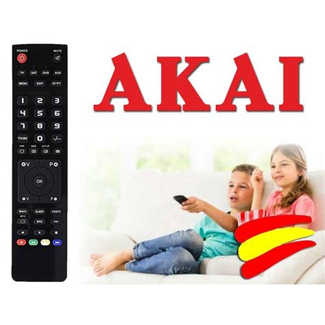 Mando Para Tv Akai Aled 2022 Bk Mandos Y Más
