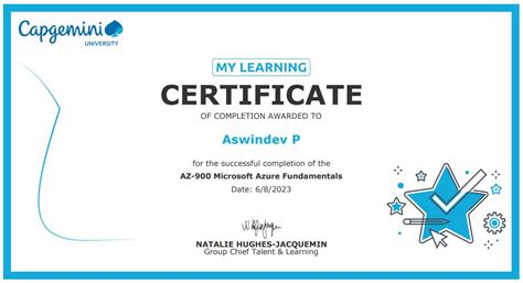 Azure Certification Professionaldevelopment Aswindev P