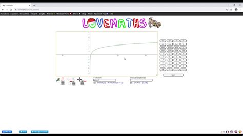 Tutorial For The Free Site Web Site Lovemaths Dedicated To Mathematics