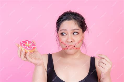 Premium Photo Asian Fat Women Fat Girl Chubby Overweight Woman With