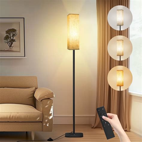 Luvodi Lampadaire Sur Pied Salon Lampe De Salon Avec 3 Températures De