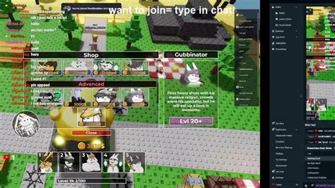 Playing Gubby Td Youtube