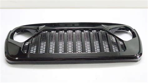 Matte Black Front Grille Replacement Matte Black Front Grille